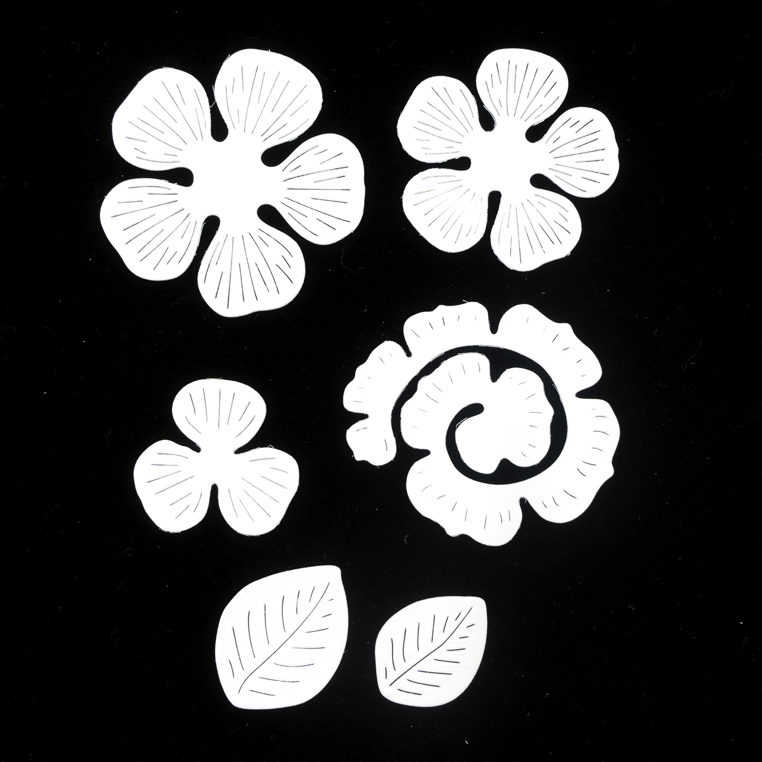 Vyřezávací šablony, květ vícevrstvý | creActive - kreatívny e-shop